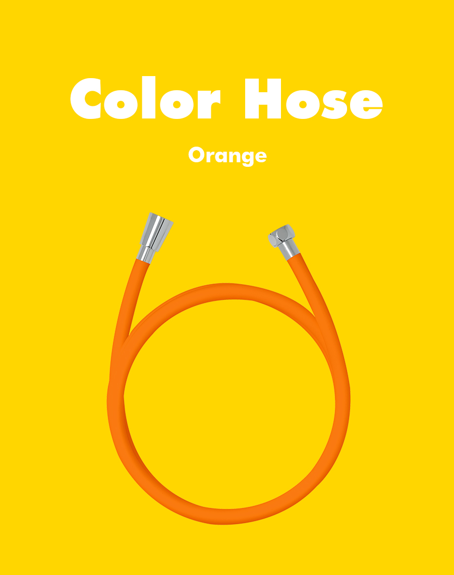 컬러 호스 - Orange - wiggle wiggle